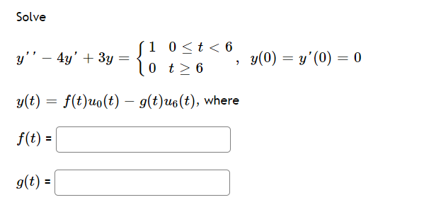 Solved This is a problem from differential equation class, | Chegg.com