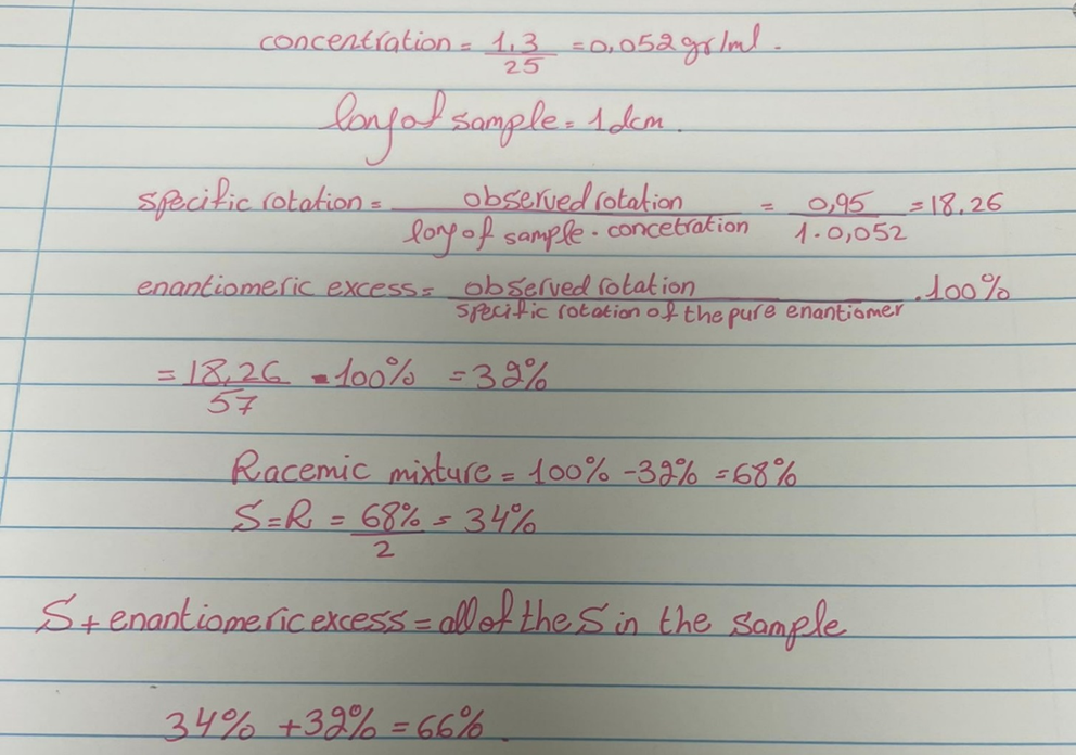 Solved they asked to find the absolute observed rotation and | Chegg.com