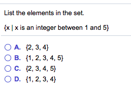 Solved List the elements in the set. (x x is an integer | Chegg.com