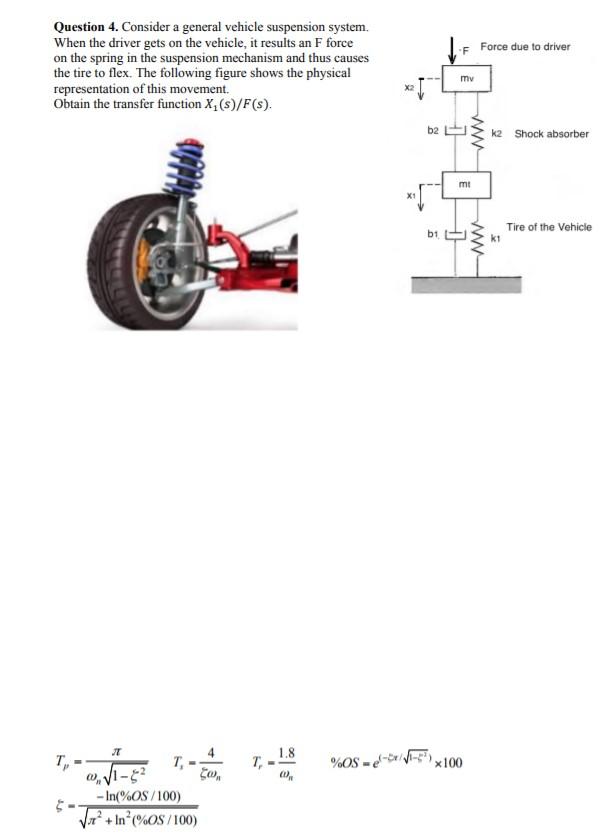 Solved Force due to driver Question 4. Consider a general | Chegg.com