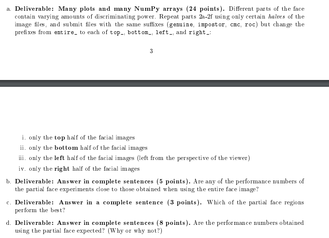 Solved a. Deliverable: Many plots and many NumPy arrays ( 24 | Chegg.com