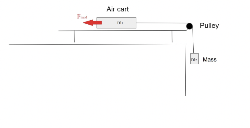 Solved a.) Draw the free body force diagram of the dangling | Chegg.com