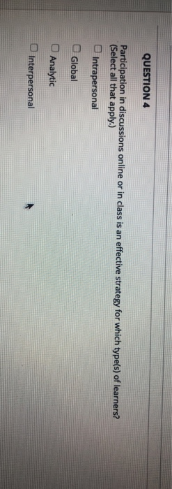 Solved 10 pa QUESTION 3 Active reading (color-coding, | Chegg.com