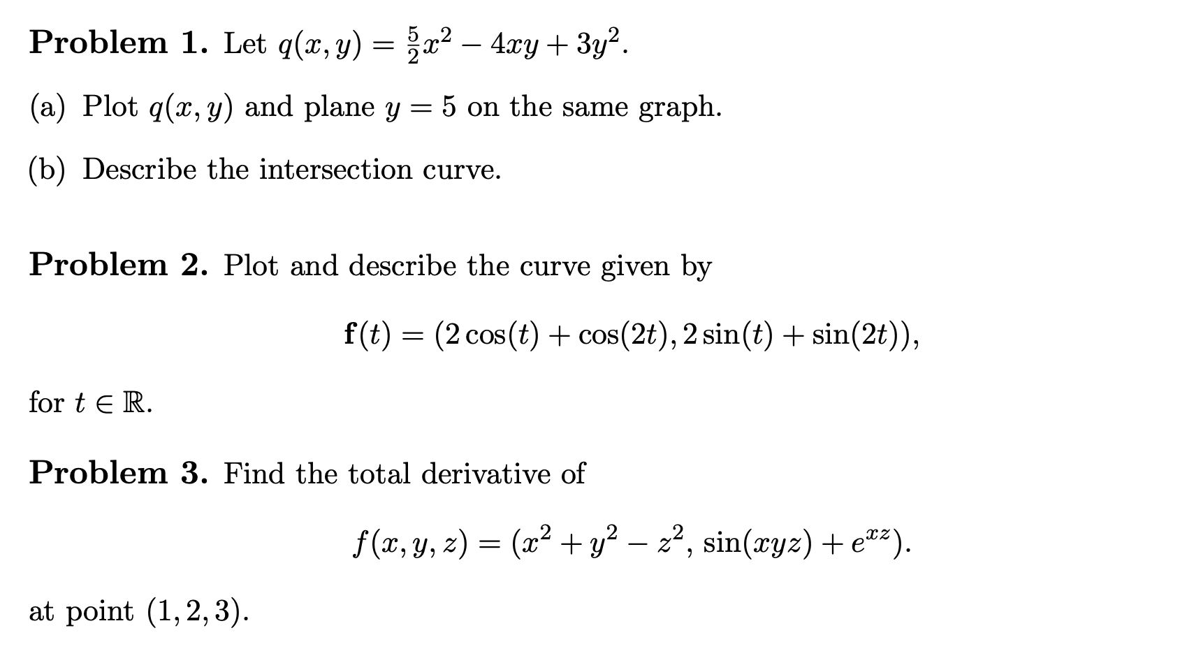 Use Maple software to answer these problems (only | Chegg.com