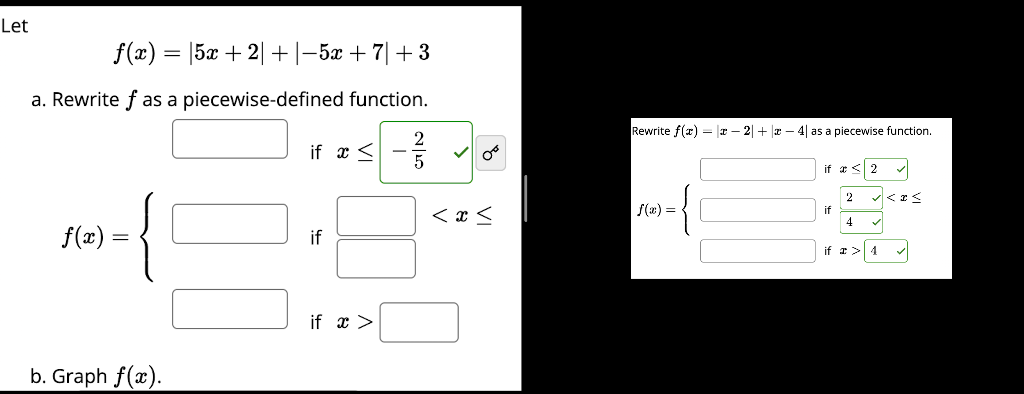 Solved PLEASE COMPLETE BOTH REWRITE F(X) QUESTIONS ASAP ! | Chegg.com