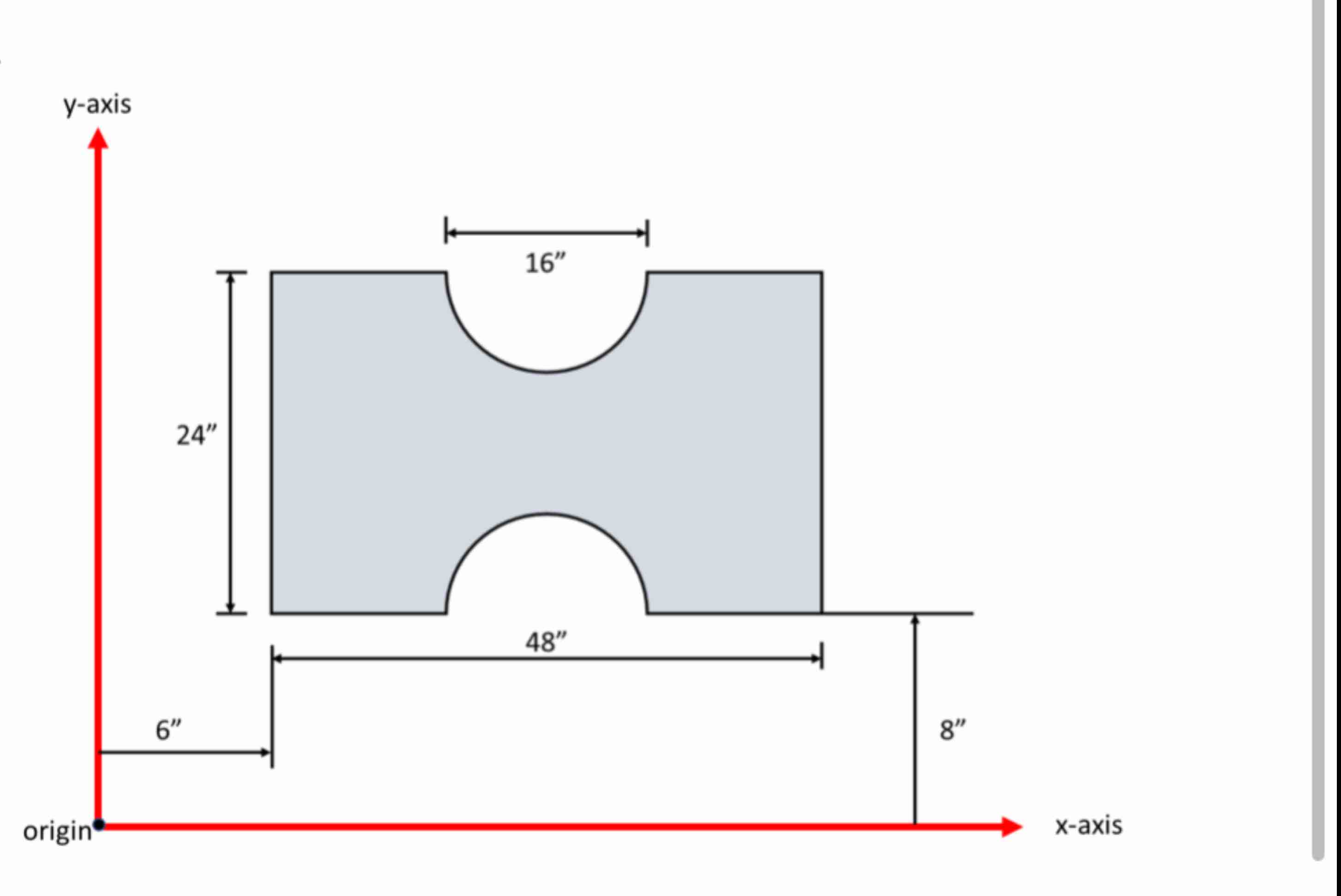 Solved Determine the following for the shape | Chegg.com