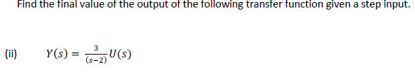 Solved Find the final value of ﻿the output of ﻿the following | Chegg.com