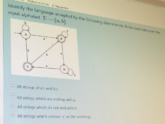 Solved All strings of a's and b's All strings, which are | Chegg.com