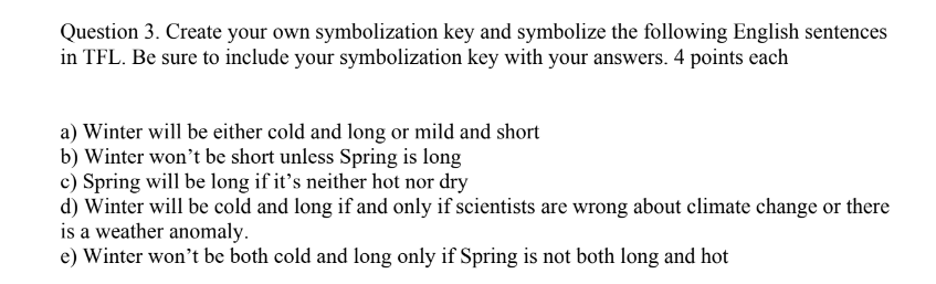Question 3. Create your own symbolization key and | Chegg.com
