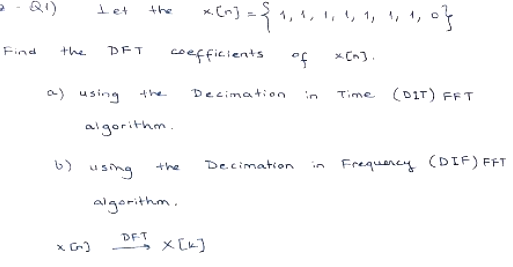 Solved -21) fet the *[n] = { 1,4, 1,4, 1, 1, 4, 04 Find the | Chegg.com