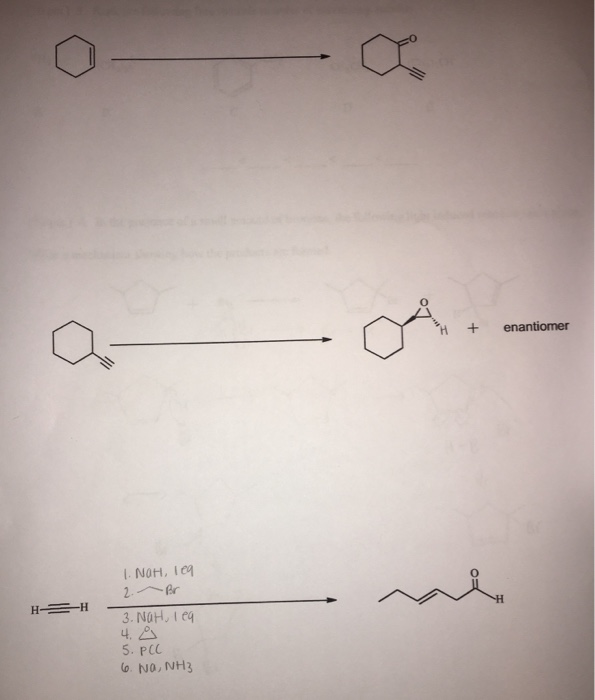 Solved H2CrO4(aq 1. O3 2, (CH3)2S NaBH4 1. Os04 2. | Chegg.com