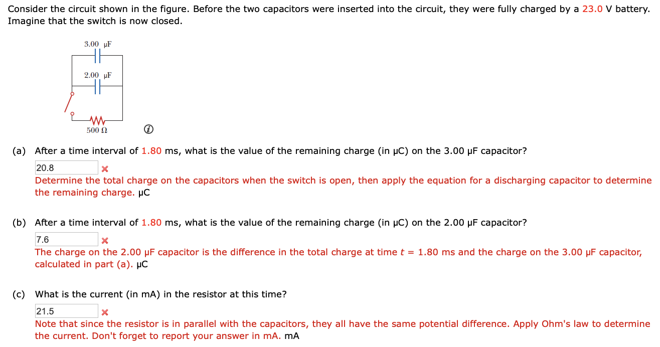 Solved Consider the circuit shown in the figure. Before the | Chegg.com