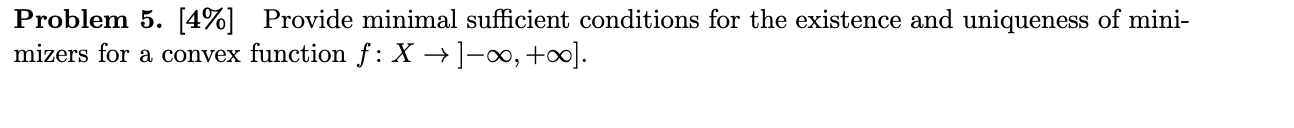 Solved Problem 5 [4 ] Provide Minimal Sufficient