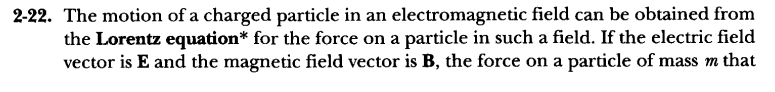 Solved carries a charge q and has a velocity v is given by | Chegg.com
