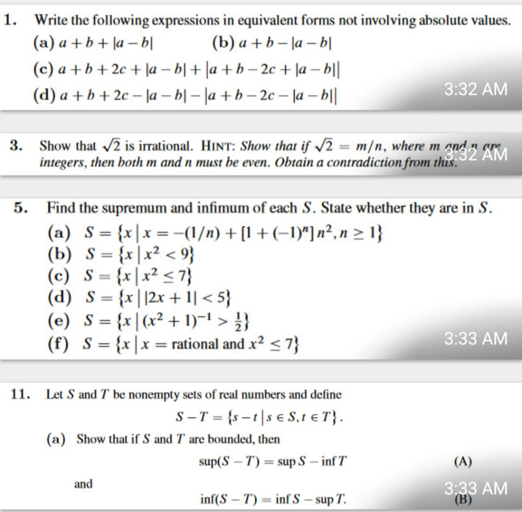 Solved 1. Write the following expressions in equivalent | Chegg.com