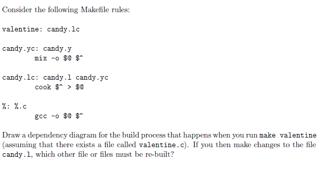 Name three of the major stages in the build process | Chegg.com