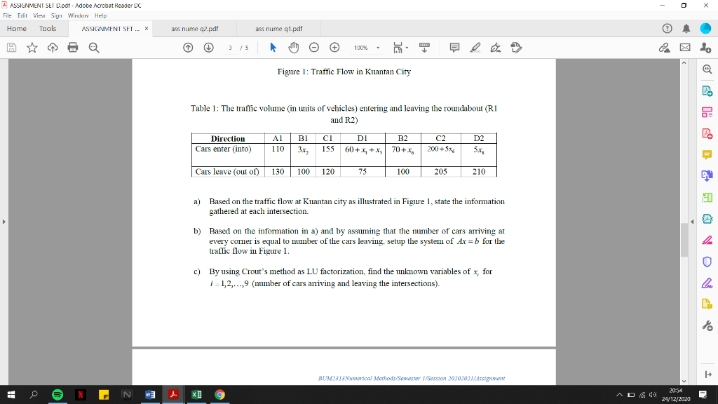 Solved ASSIGNMENT SET D.pat - Adobe Acrobat Reader DC File | Chegg.com