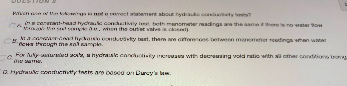 Solved Which one of the followings is not a correct | Chegg.com