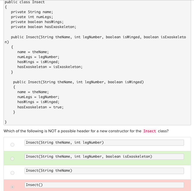 Solved 1. Can someone please explain to me why answer choice | Chegg.com