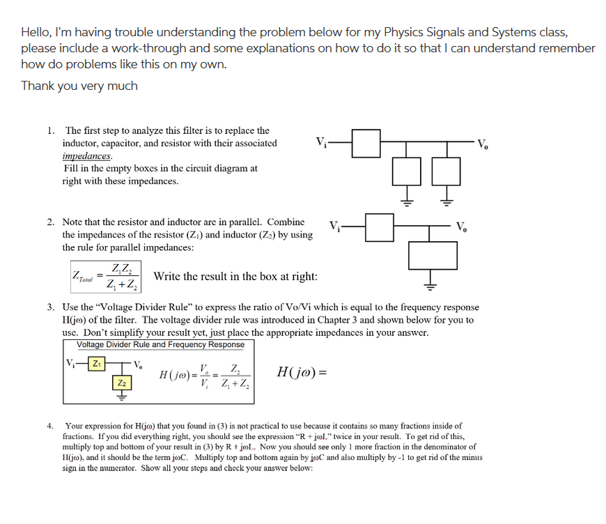 Solved Hello, I'm having trouble understanding the problem | Chegg.com