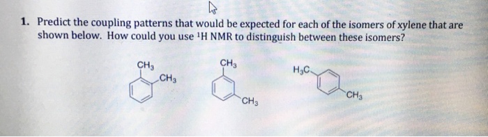Solved Predict coupling patterns that would be expected for | Chegg.com