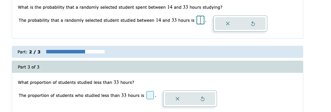 Solved How much do you study? A survey among freshmen at a | Chegg.com
