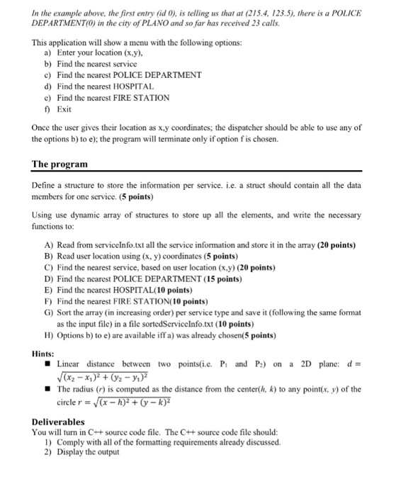 Solved Introduction is assignment you will write a small C++ | Chegg.com
