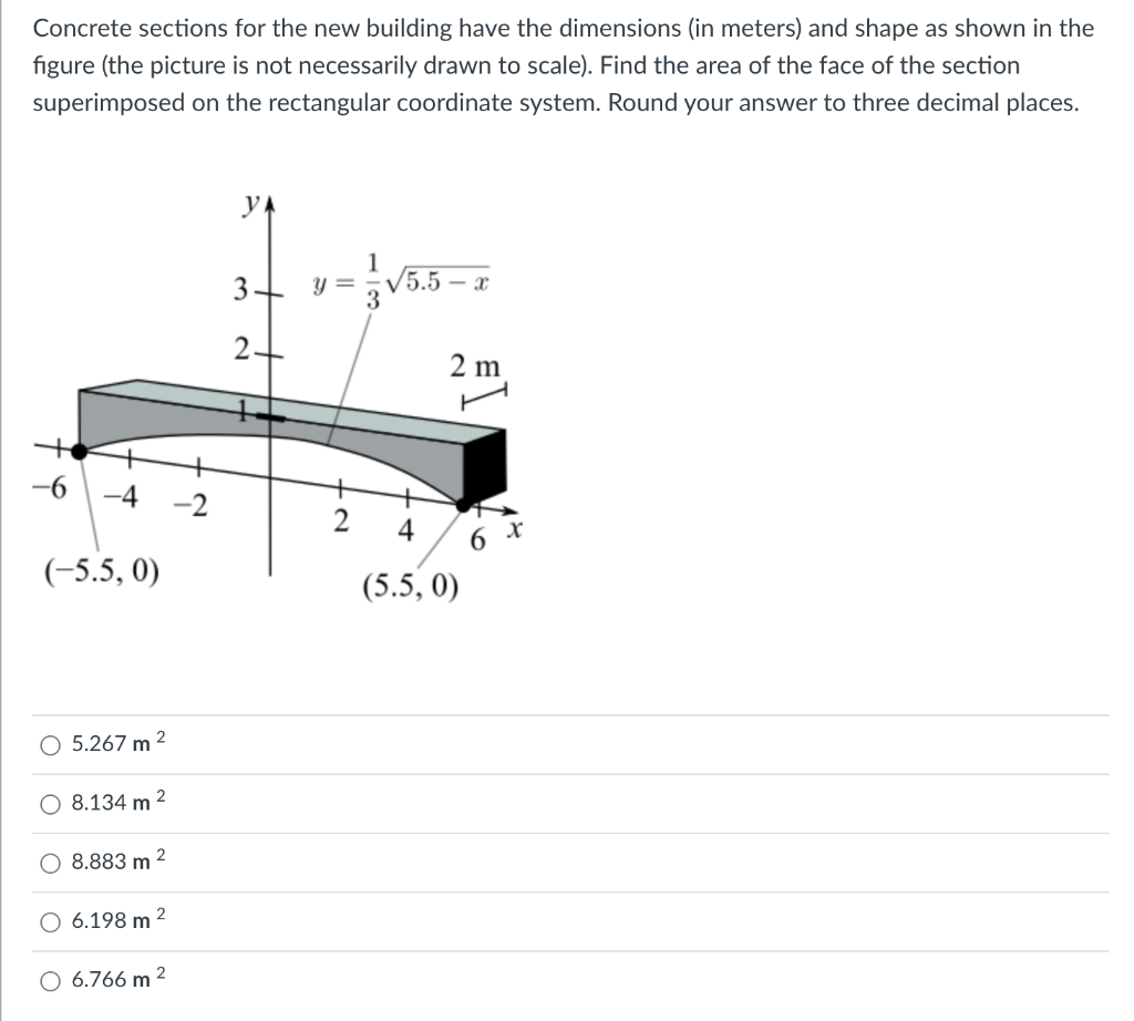[Solved]: Concrete sections for the new building have the