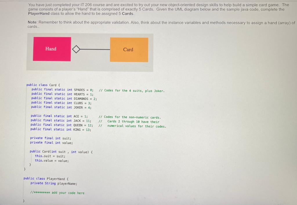 Solved You have just completed your IT 206 course and are | Chegg.com