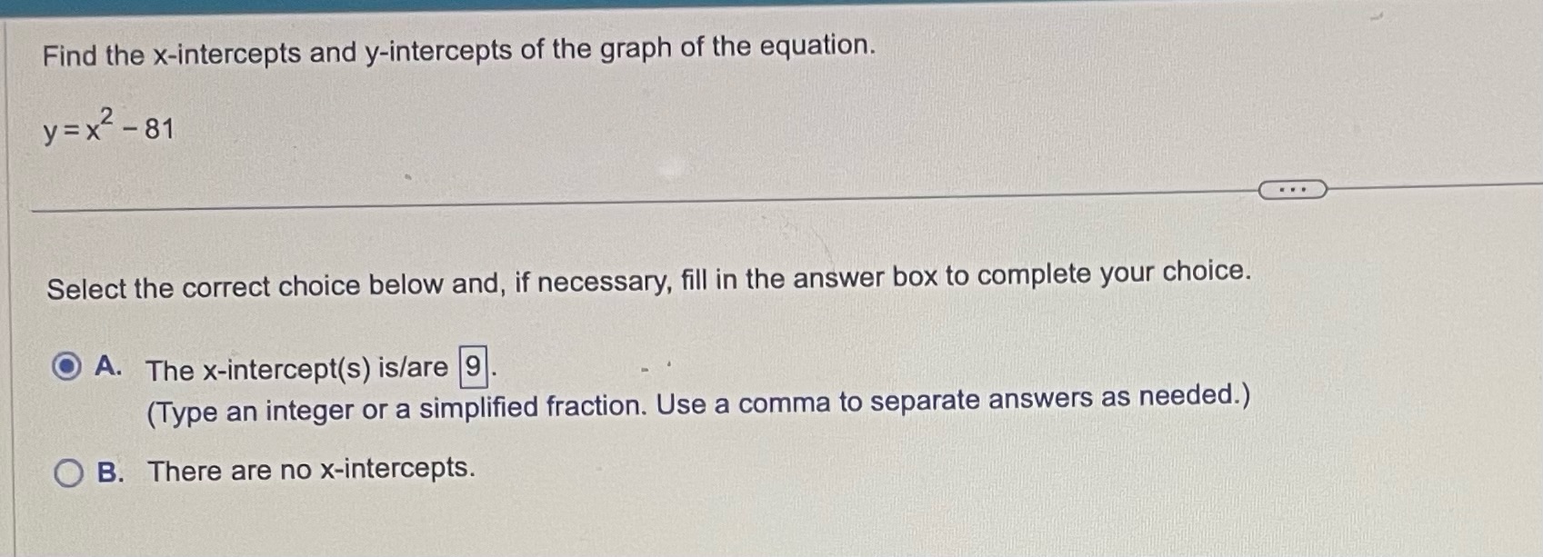 Solved Find the x-intercepts and y-intercepts of the graph | Chegg.com