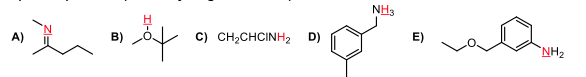 Solved For each of the molecules below, provide an | Chegg.com