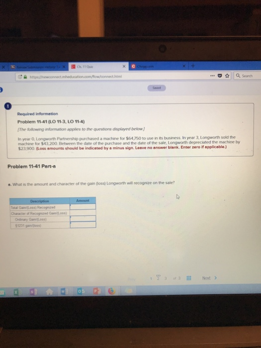 Solved htps low/connect htm 0 Required information Problem | Chegg.com