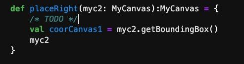 Solved Placing one canvas to the right of another The | Chegg.com