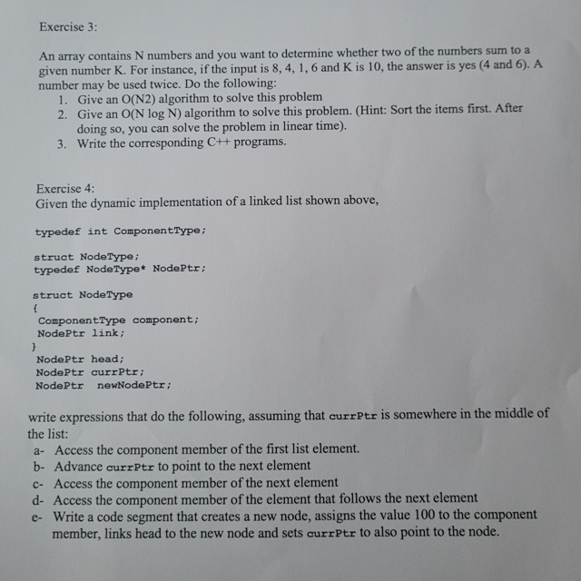 Solved An Array Contains N Numbers And You Want To Determine 