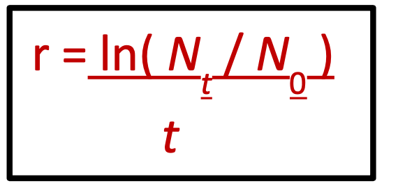 Solved Here, we arrange the formula above to solve for r. | Chegg.com