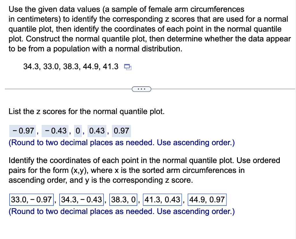 Solved I tried the same numbers but with two decimals behind | Chegg.com