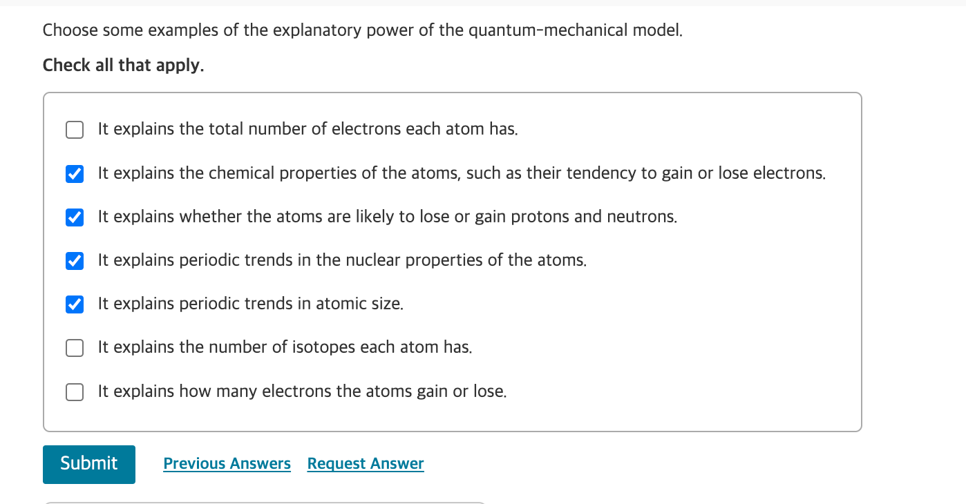 Solved Choose some examples of the explanatory power of the | Chegg.com