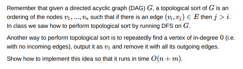 Solved Please give me an algorithm (with step-by-step | Chegg.com