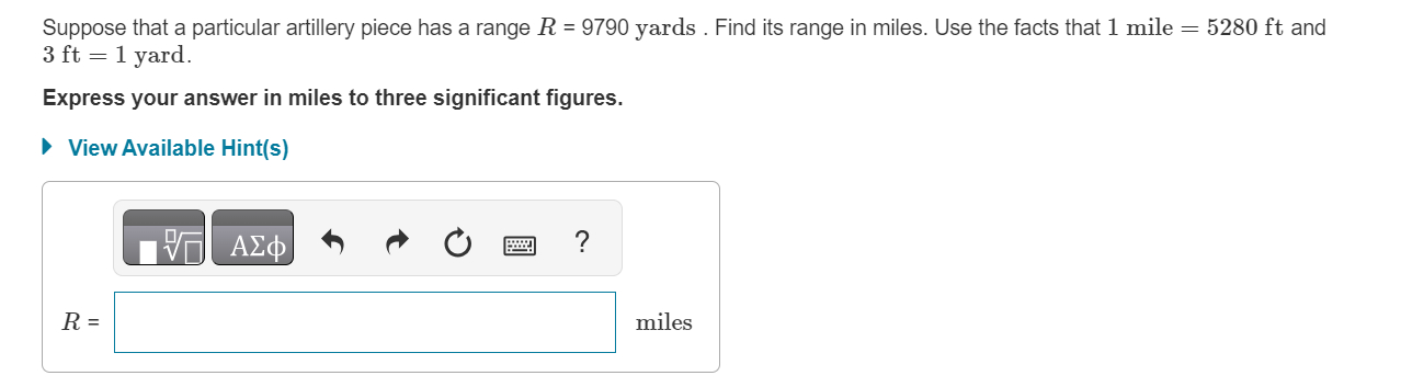 Solved Suppose that a particular artillery piece has a range | Chegg.com