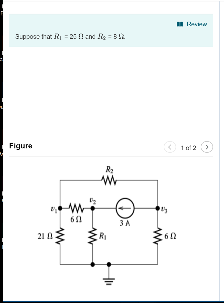 Solved Find the node voltages V1, V2, and V3 | Chegg.com