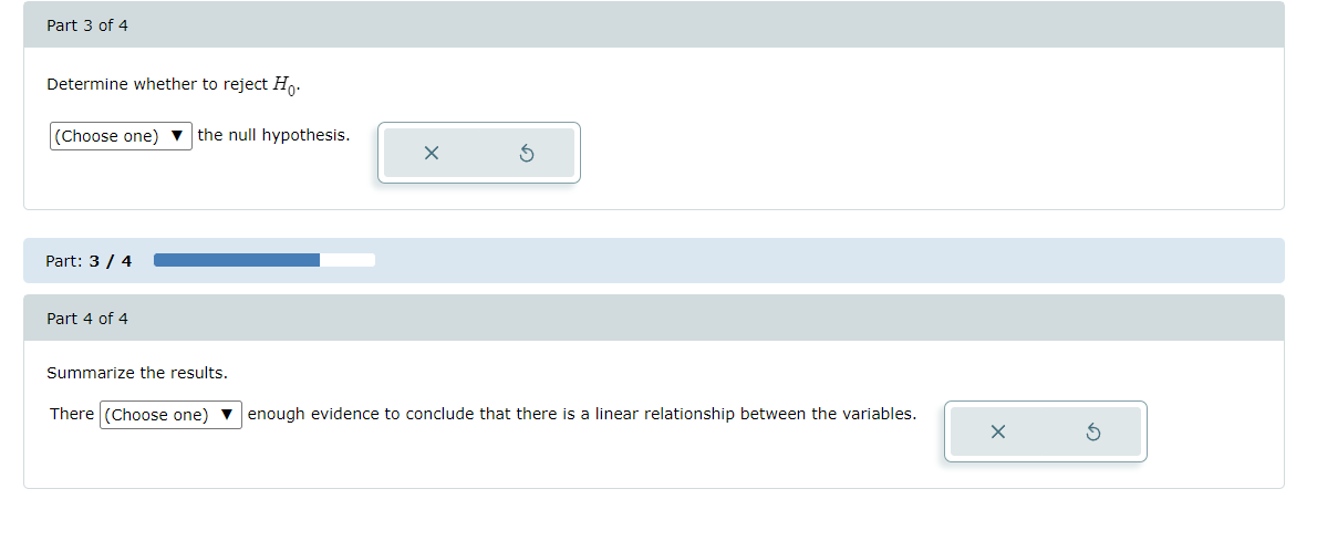 Solved Use the following set of points to test the null | Chegg.com