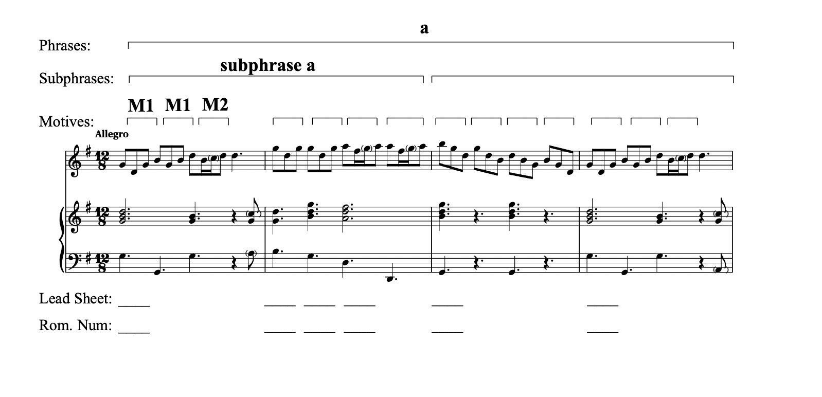 oSection 7. For the following example (Telemann, TWV | Chegg.com