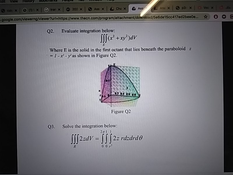 Solved 01. Relative to a fixed origin O, the points P and | Chegg.com