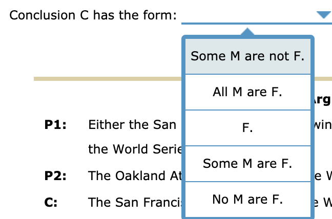 Solved 1. Argument Forms An argument form is a | Chegg.com