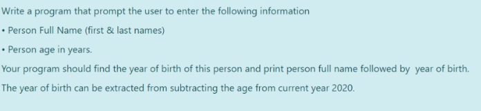 Solved Write a program that prompt the user to enter the | Chegg.com