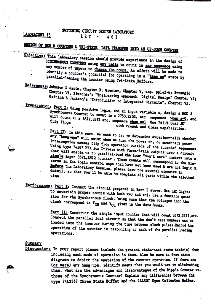 Solved Design a Mod 4 Synchronous Counter to count in | Chegg.com