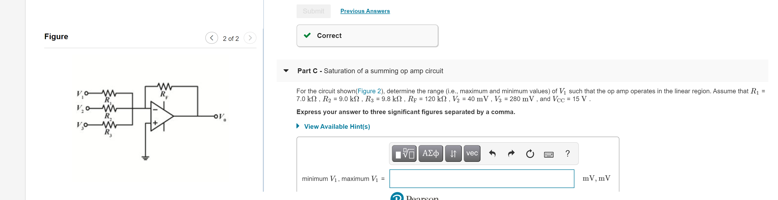 Solved Submit Previous Answers Figure