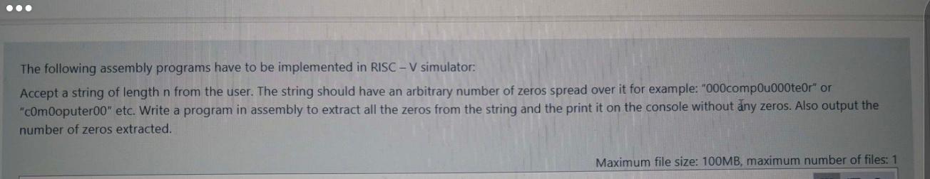 Solved The following assembly programs have to be | Chegg.com