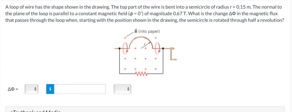 Solved A loop of wire has the shape shown in the drawing. | Chegg.com