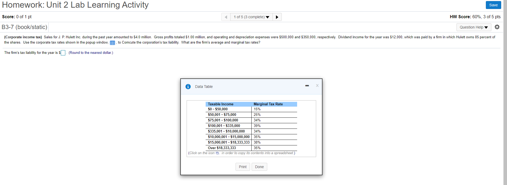 Solved Homework: Unit 2 Lab Learning Activity Save Score: 0 | Chegg.com